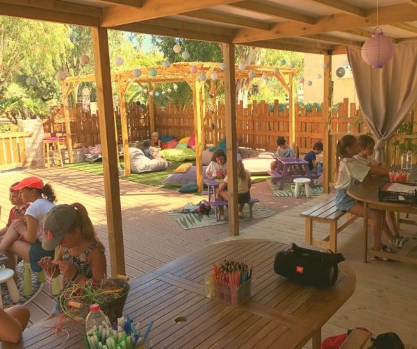 Camping La Pinède Calvi en Corse en bord de mer